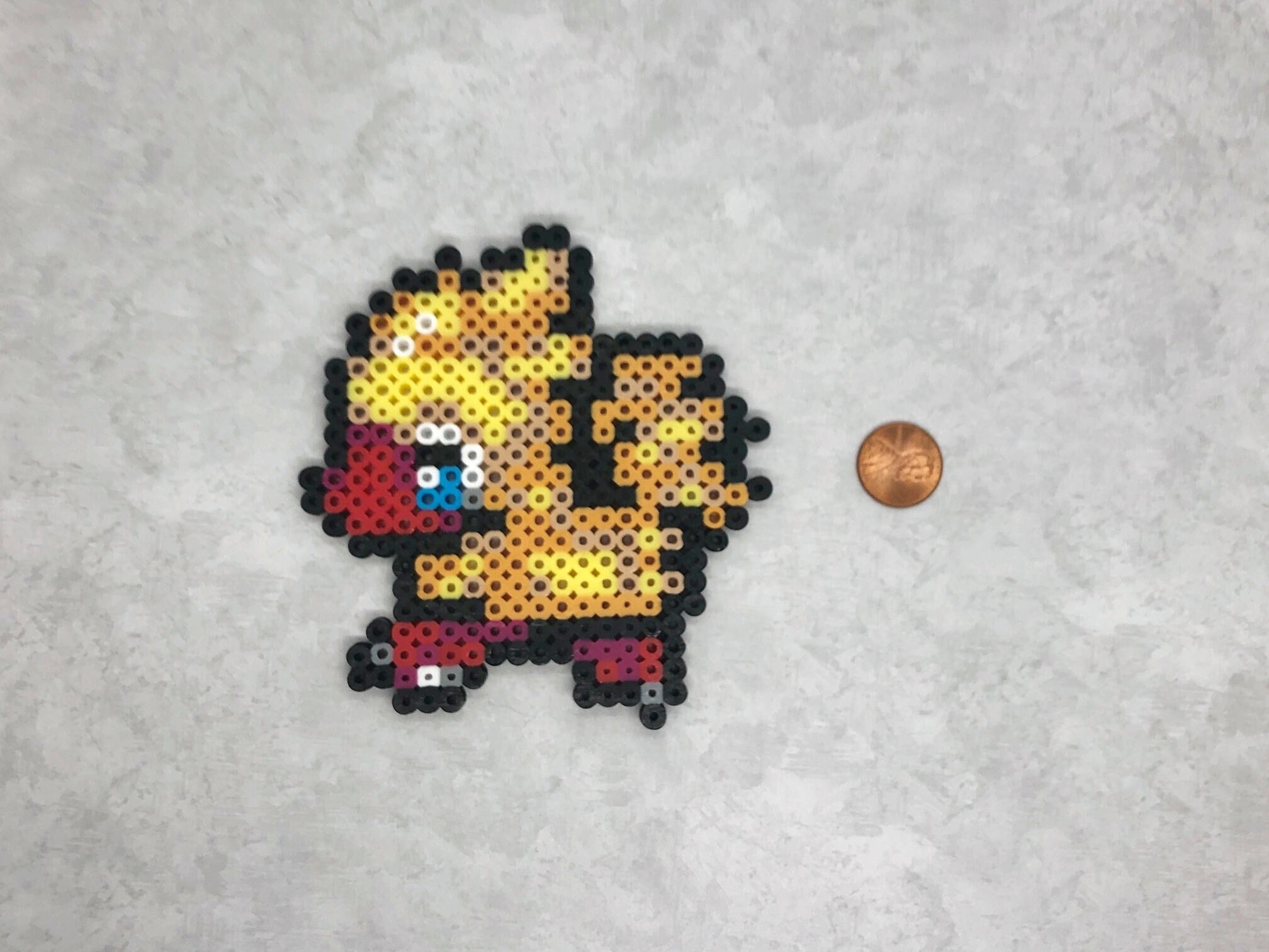 Final Fantasy Chocobo Perler Bead Art Fuse Bead Art - Etsy