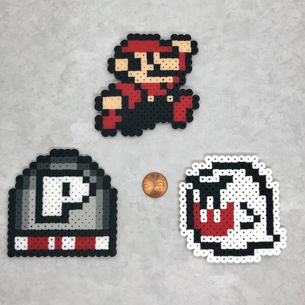 Super Mario Fuse Beads - Etsy