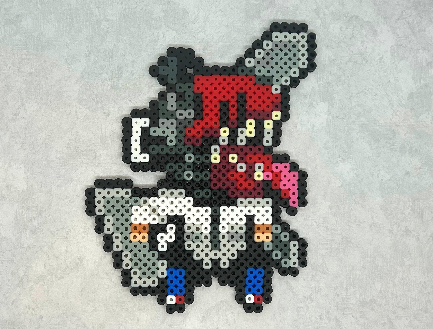 Chainsaw Guy Perler Bead Art, Pixel Art - Etsy