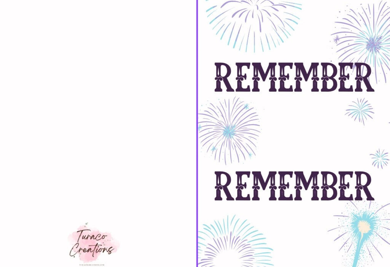 Remember November Birthday Printable Card - Etsy