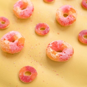Freeze Dried Peach Rings Peach Candy - Etsy