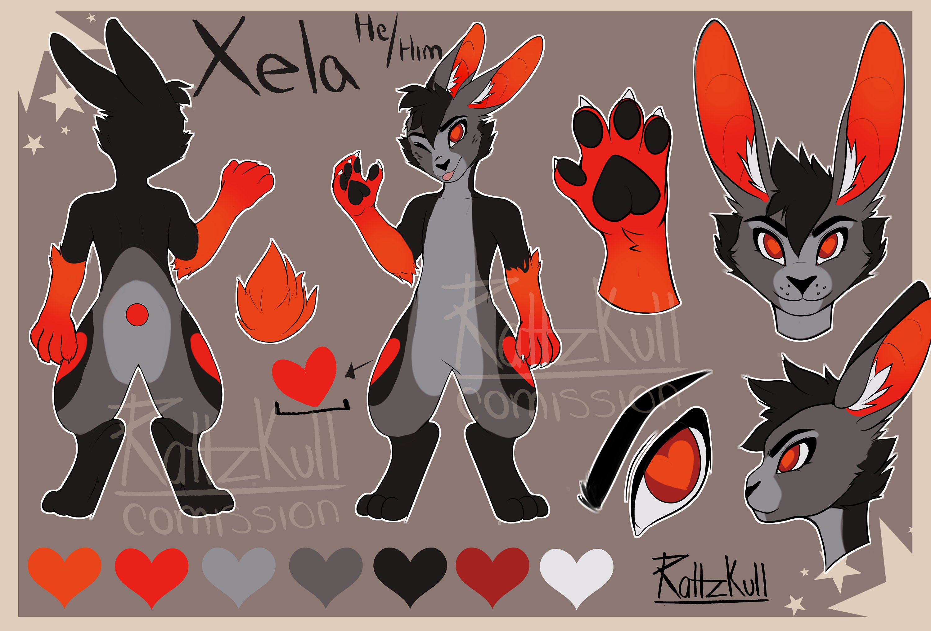 FURRY REFERENCE SHEET Etsy
