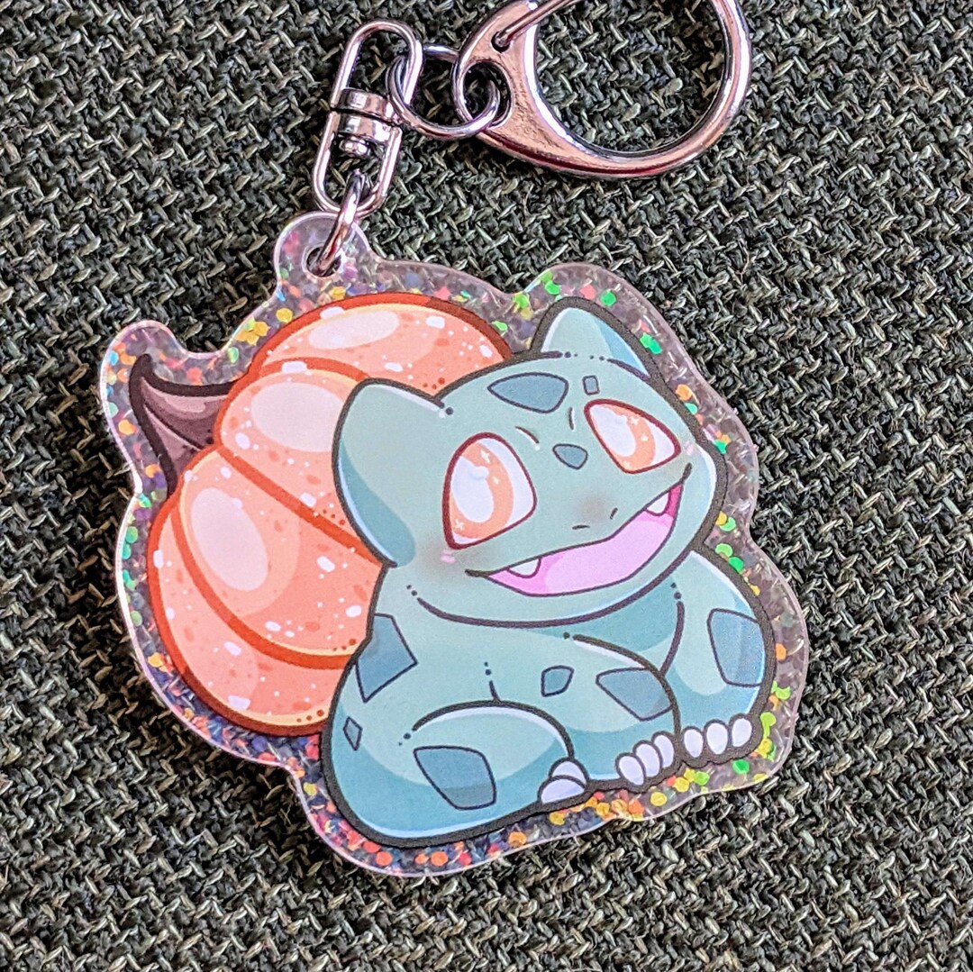 2" B Ulbasaur Pokesweets Pokecharm - Pumpkin Chocolate Truffle - Etsy