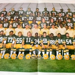 1978 & 1979 Green Bay Packers Team Posters - Etsy