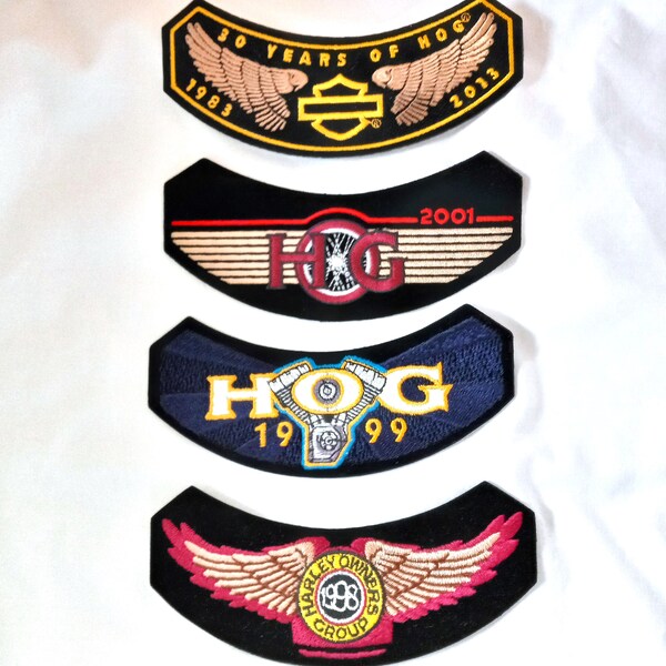 Harley Davidson Hog Patches - Etsy