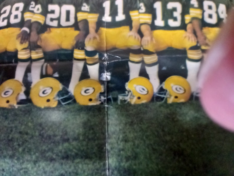 1978 & 1979 Green Bay Packers Team Posters - Etsy