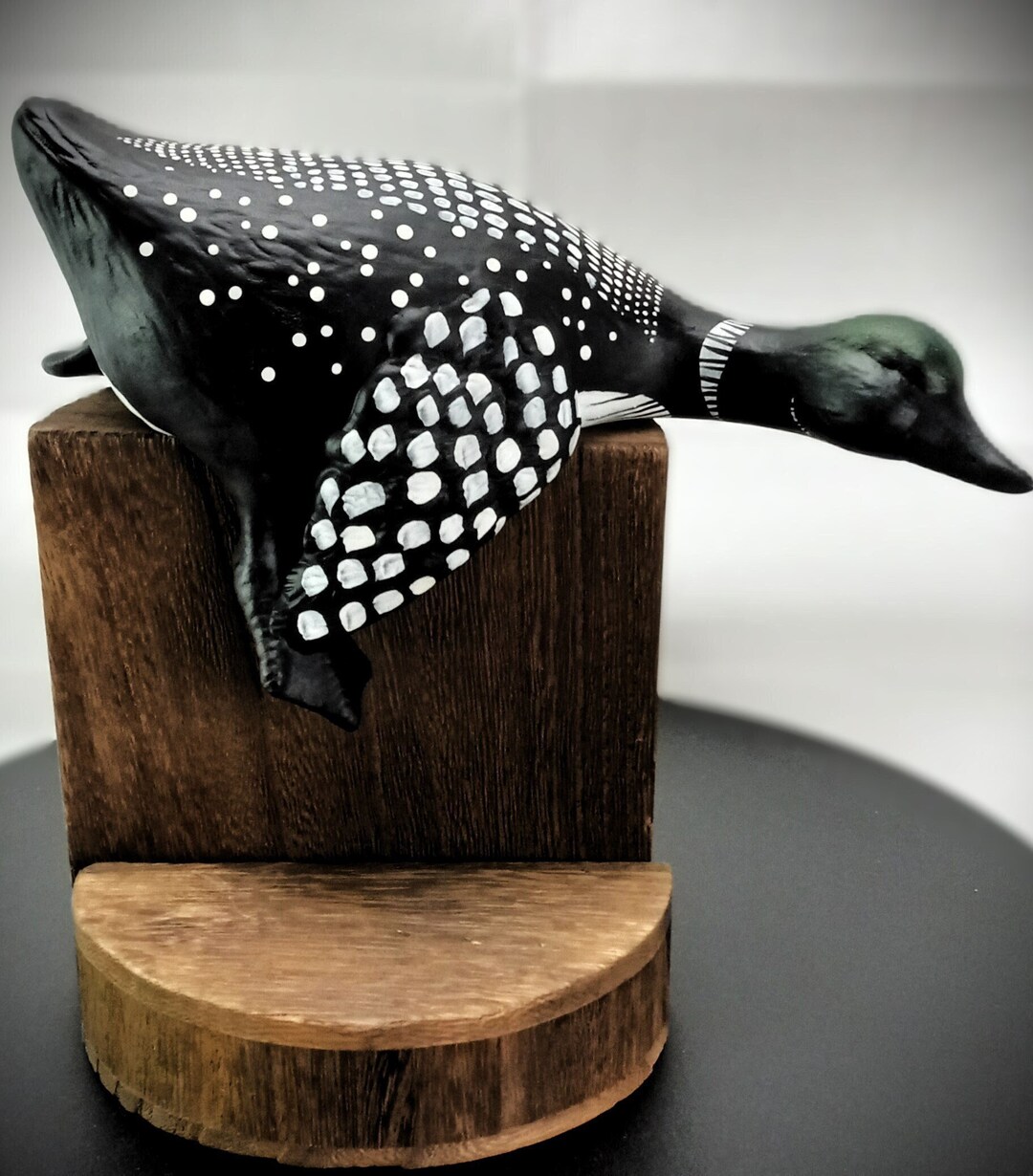 Comical Sleeping Loon, Handmade, Painted, New, Realistically a Large ...
