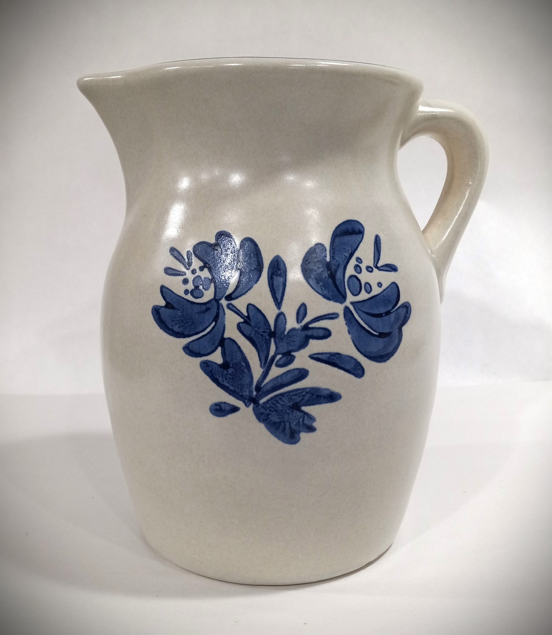 Vintage Pfaltzgraff Stoneware Pitcher 64oz Yorktown Pattern USA Made - Etsy