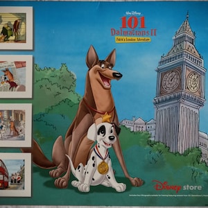 101 Dalmatians Patch London Adventure - Etsy