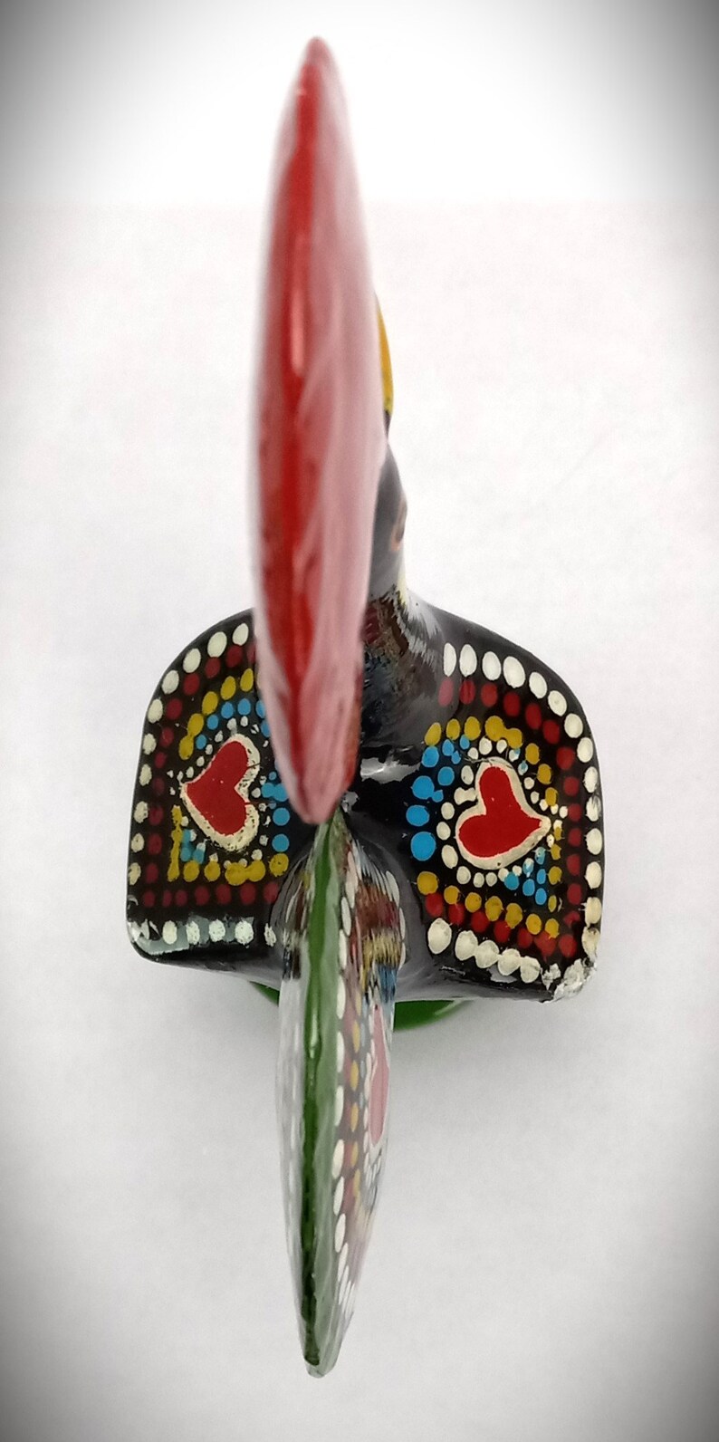 Good Luck Rooster From Portugal, Beautifully Hand Painted, Religious ...