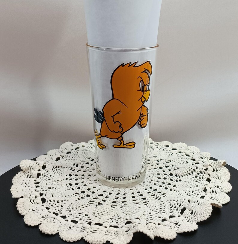 Vintage Henery Hawk Pepsi Glass - Looney Tunes Collector Series 1973 - Etsy