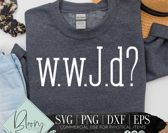 Wwjd Svg - Etsy UK