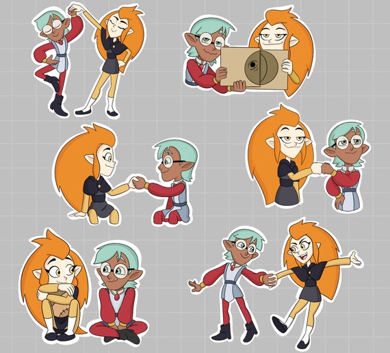 The Owl House Raeda Stickers 12 - Etsy Canada