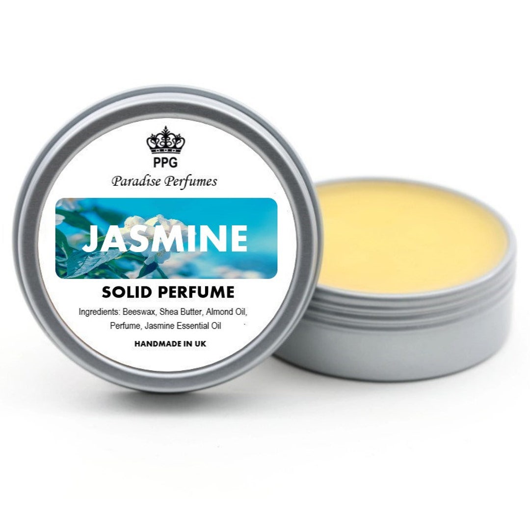 Jasmine | Natural Solid Perfume | Fragrance Balm 15ml | Scent | Cruelty ...