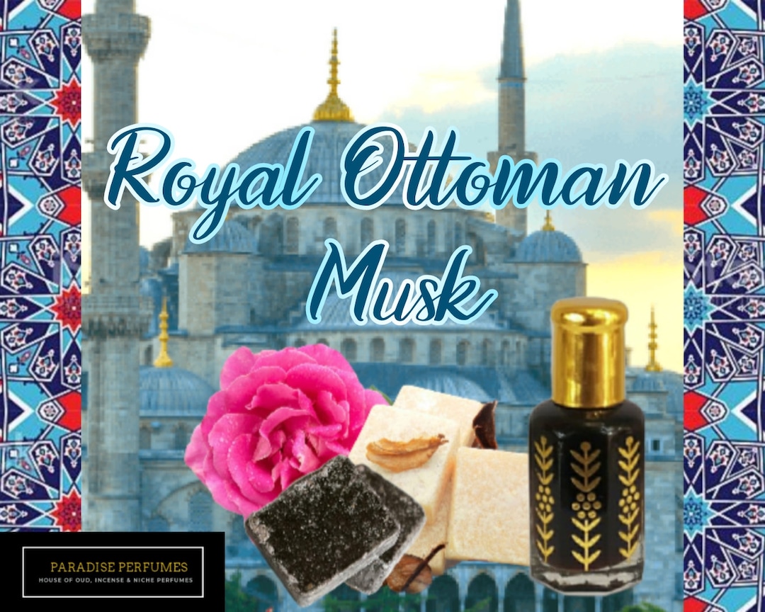 Royal Ottoman Musk 3ml - Exquisite Perfume Oil | Kasturi Rose Otto ...