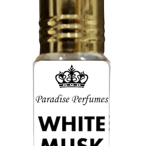 White Musk Gorgeous Powdery Musky Roll on Fragrance Perfume Oil 3ml 6ml ...