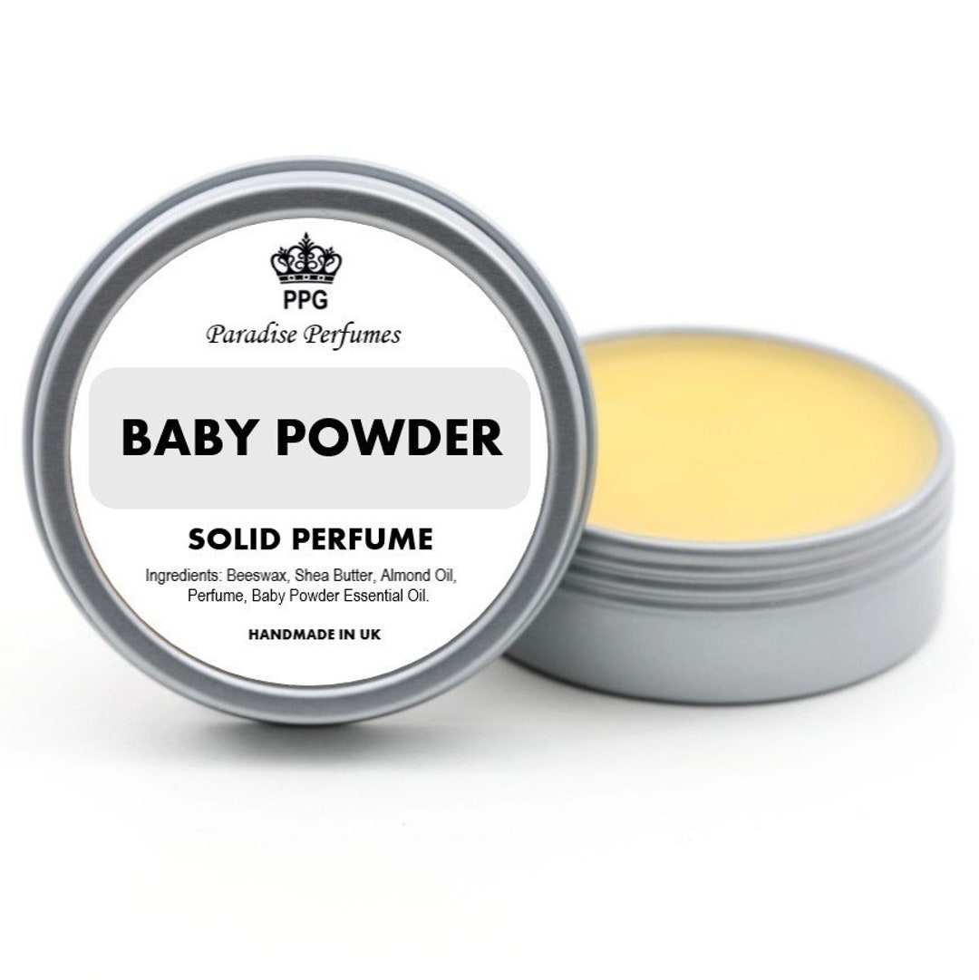 Baby Powder Scent Solid Perfume: Handmade Balm (15ml) - Etsy