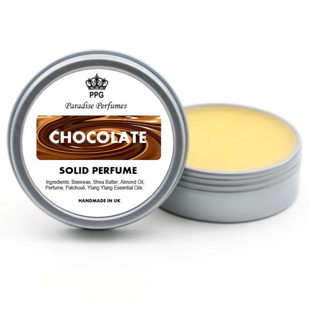 Chocolate Solid Perfume Balm: Handmade Cruelty-free Scent (15ml) - Etsy