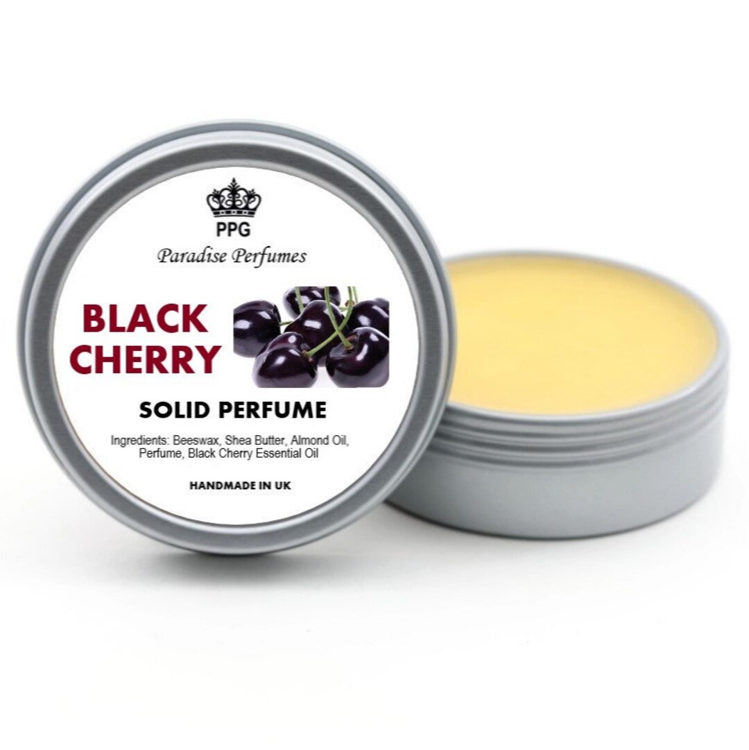 Black Cherry | Natural Solid Perfume | Fragrance Balm 15ml | Scent ...
