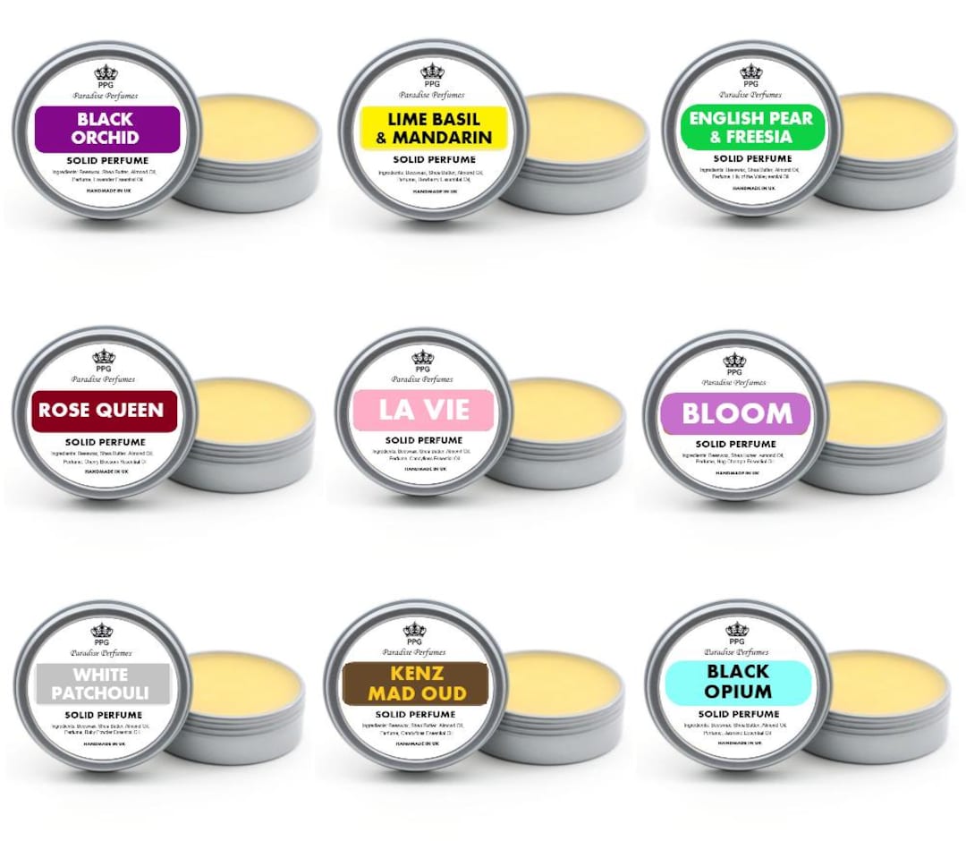 Handmade Solid Perfume Balm: Designer Type Fragrance (15ml) - Etsy UK