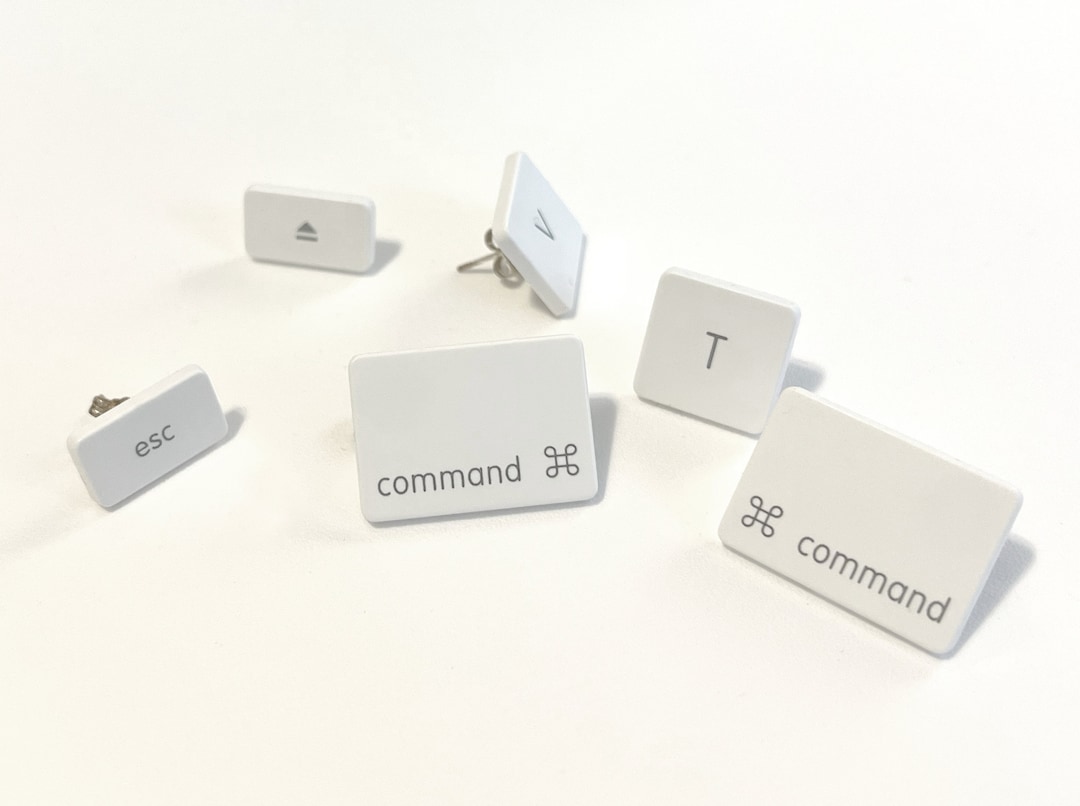 Mac Keyboard Key Earring special Keys - Etsy