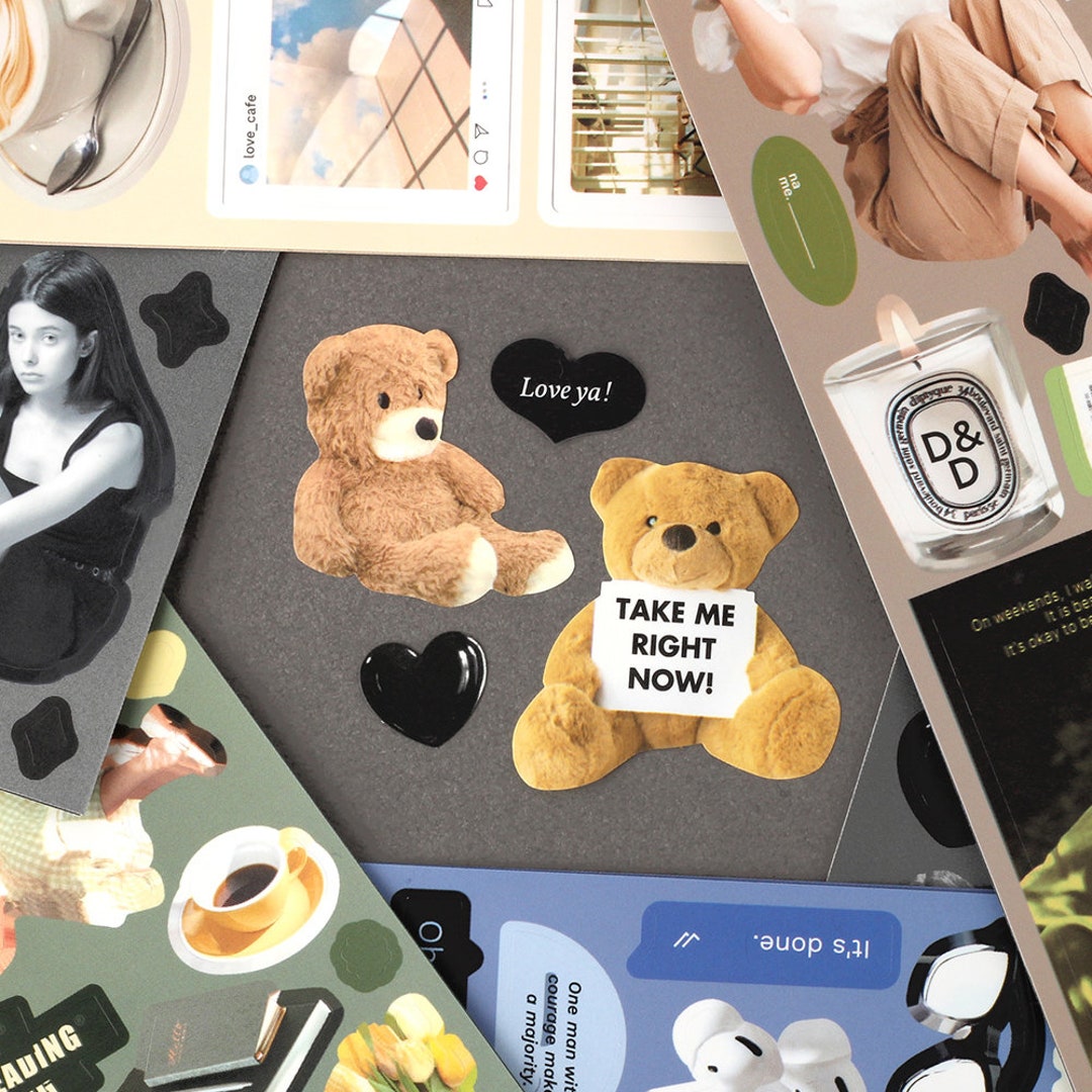 Another Mood Object Sticker Set 9 Sheets / Object Sticker. Journaling ...