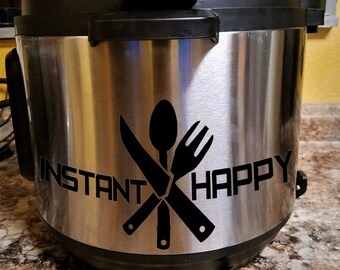 Cute Snail Vinyl Decal Sticker for Instant Pot Instapot - Etsy