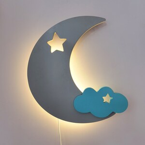 Cloud Night Light Set of 6 Nursery Wall Light Decor for Room - Etsy