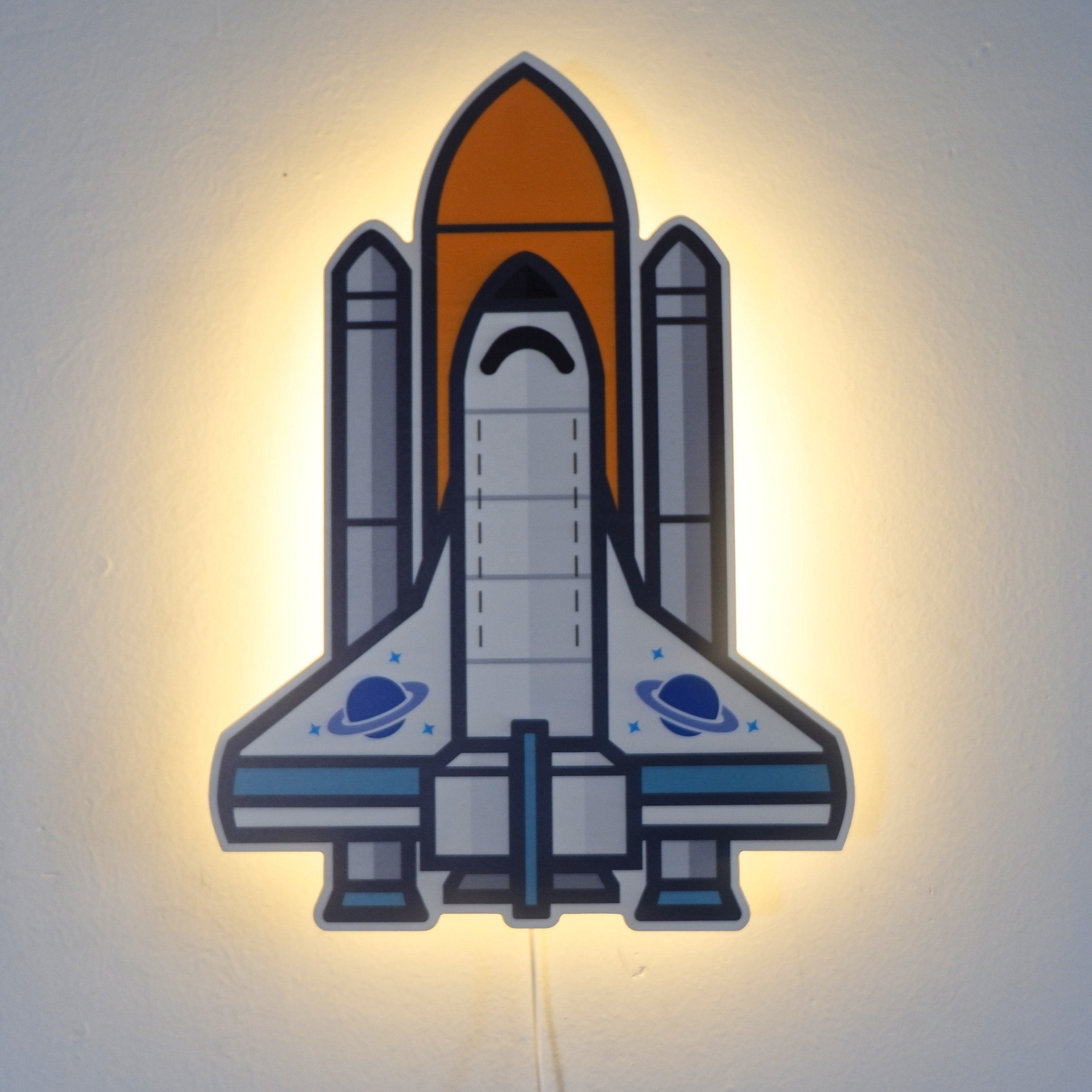 Nasa Rocket Lamp From The 60 S