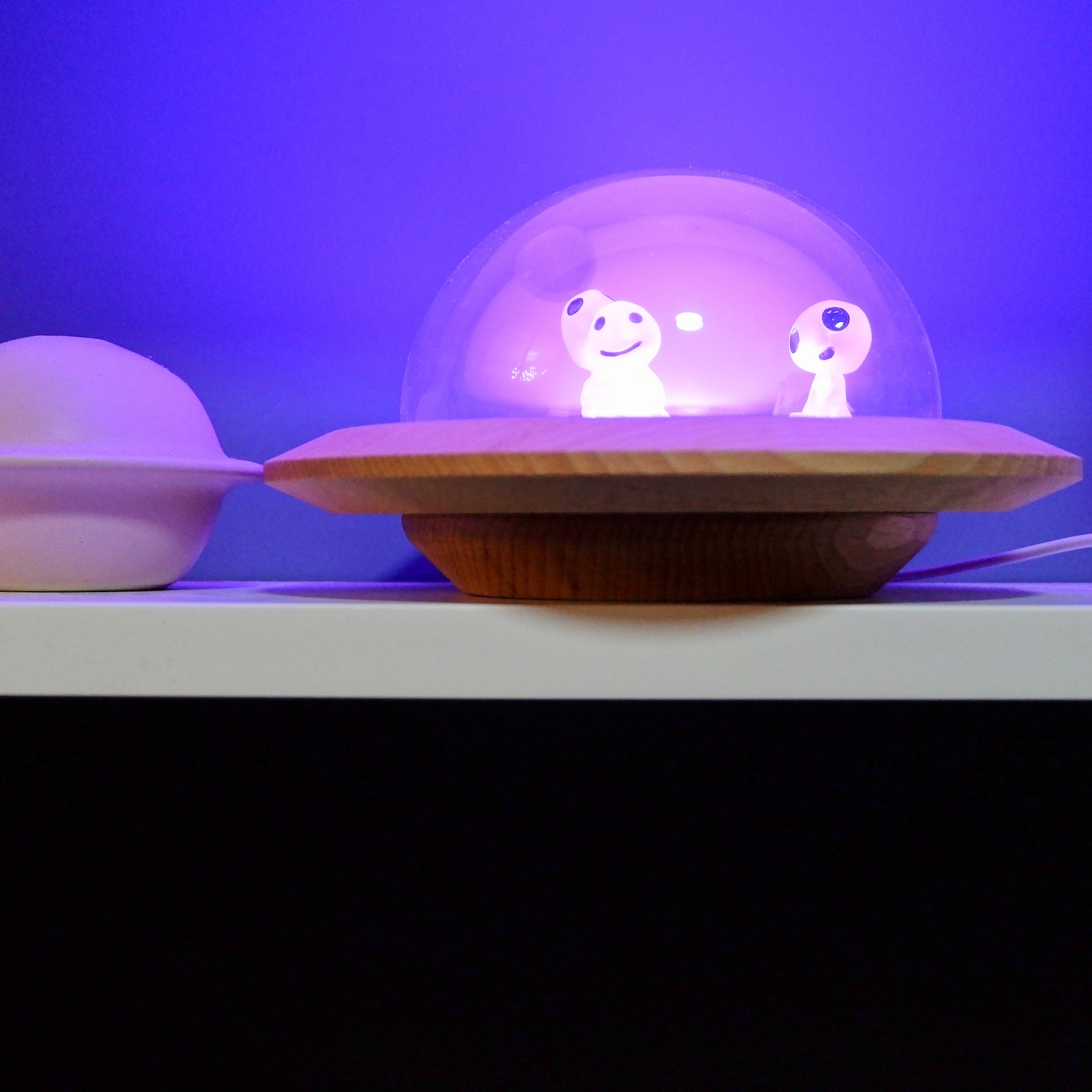 UFO Flying Saucer Lamp Alien Spaceship Desk Lamp Smart - Etsy