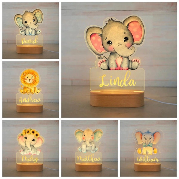 Elephant Light - Etsy
