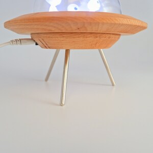 UFO Flying Saucer Lamp Alien, Spaceship Desk Lamp, Smart Portable Lamp ...