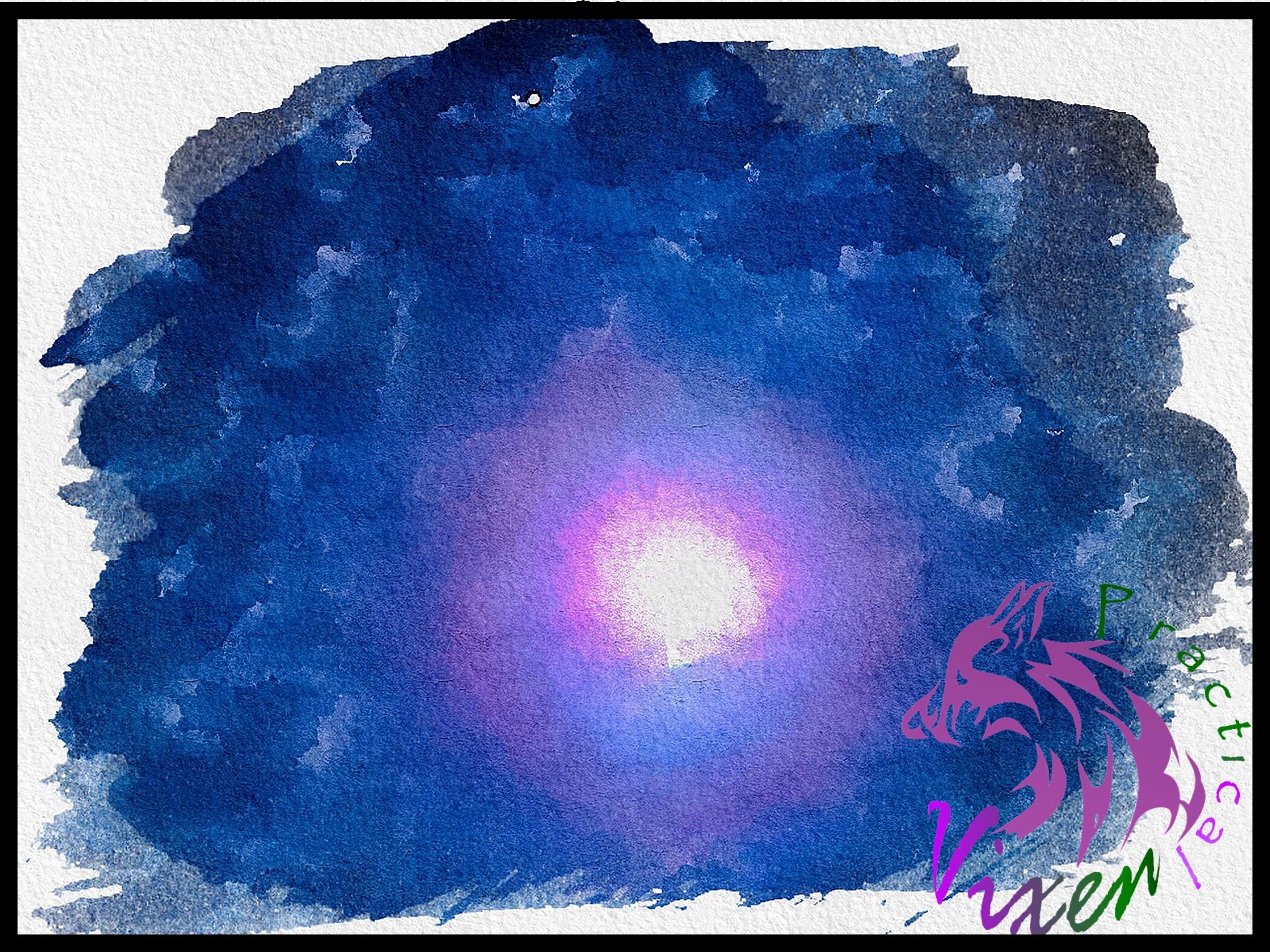Bright Hunter's Moon Printable Wall Art Watercolor Instant Download DIY ...