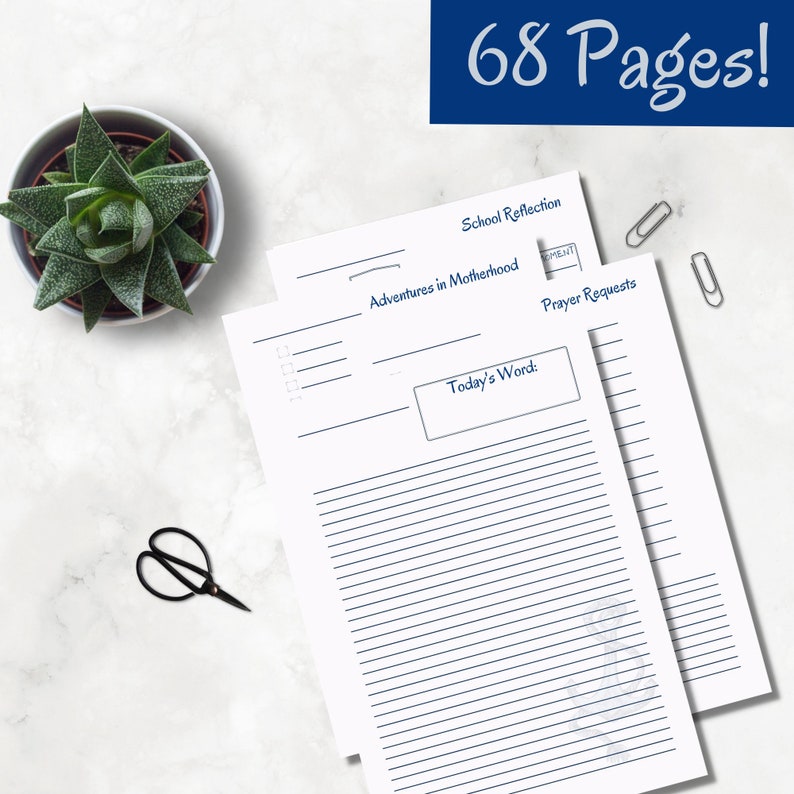 DIGITAL JOURNALING BUNDLE Download 68 Pages, Journal Writing Prompts ...