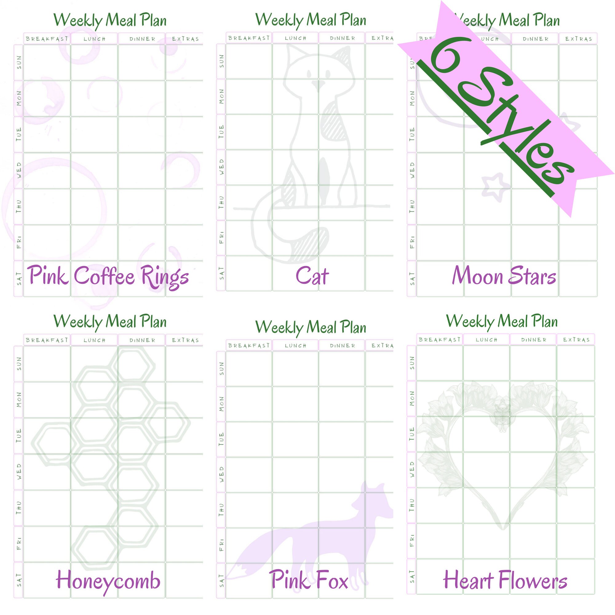 DIGITAL WEIGHT TRACKER Printable Health Bundle 14 Pages - Etsy