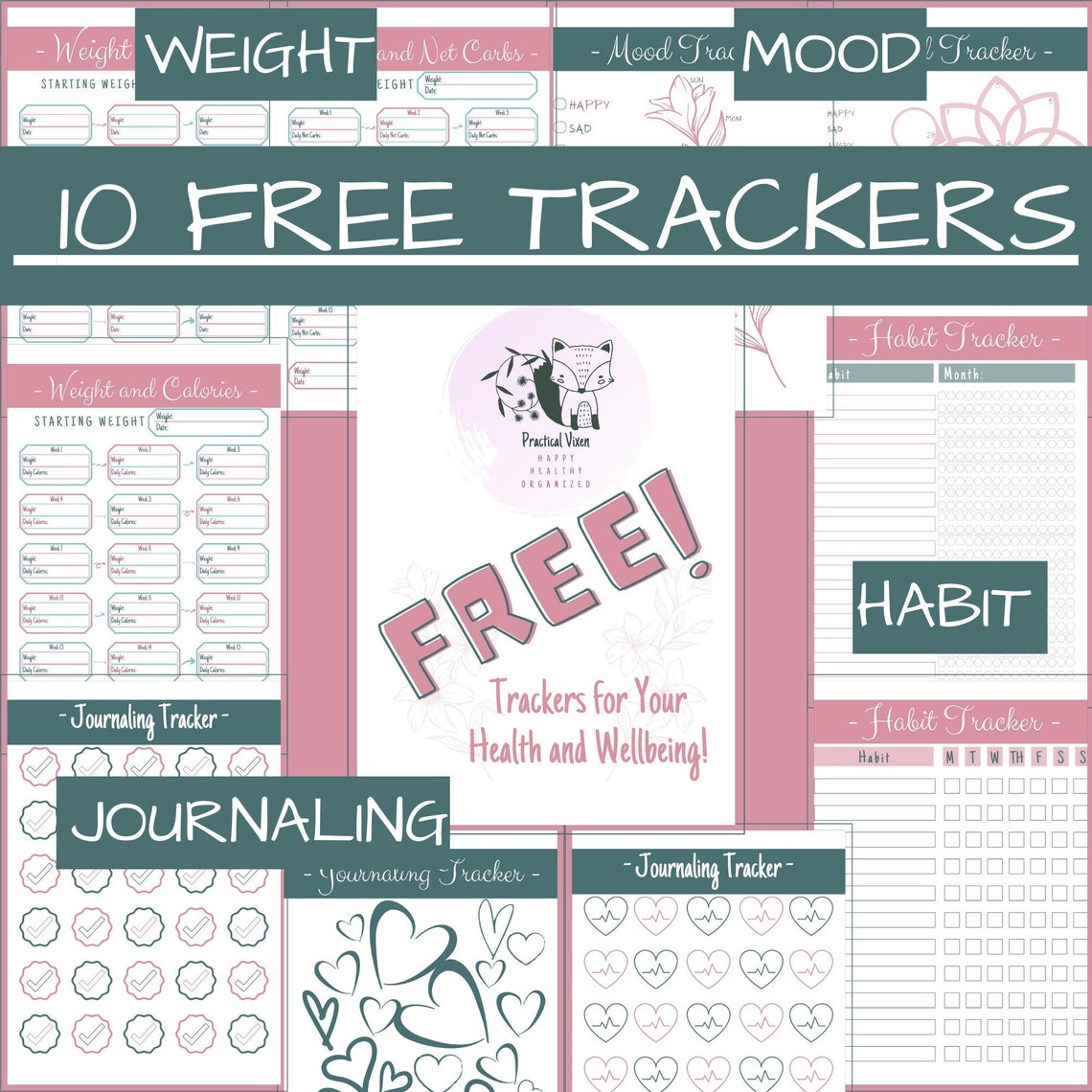 FREEBIE 10 HEALTH Trackers! Sign up at Geekandcountry.com to Get 10 ...