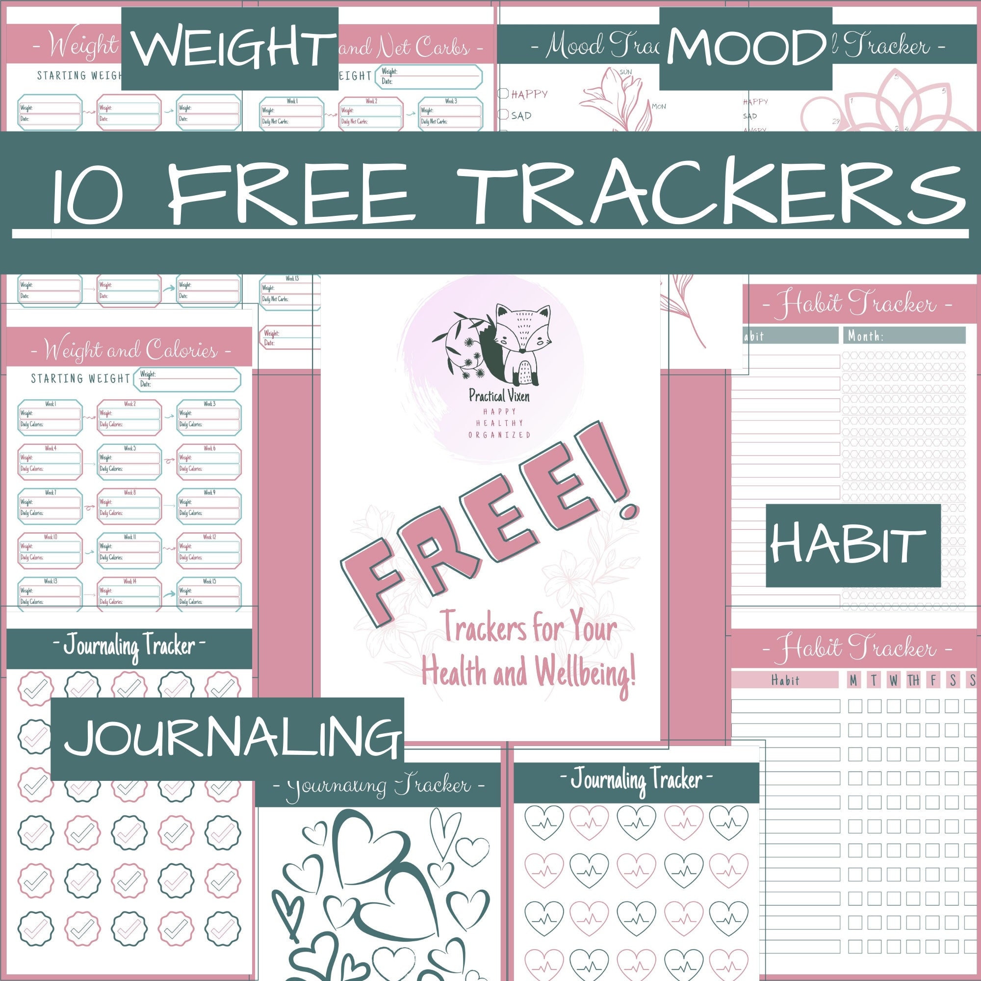 FREEBIE 10 HEALTH Trackers! Sign up at Geekandcountry.com to Get 10 ...