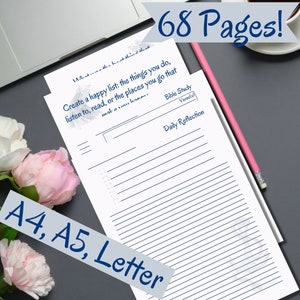 DIGITAL JOURNALING BUNDLE Download 68 Pages, Journal Writing Prompts ...