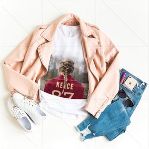 Swift Kelce PNG Evermore Album KC Chiefs 87 Jersey Clipart Swiftie ...