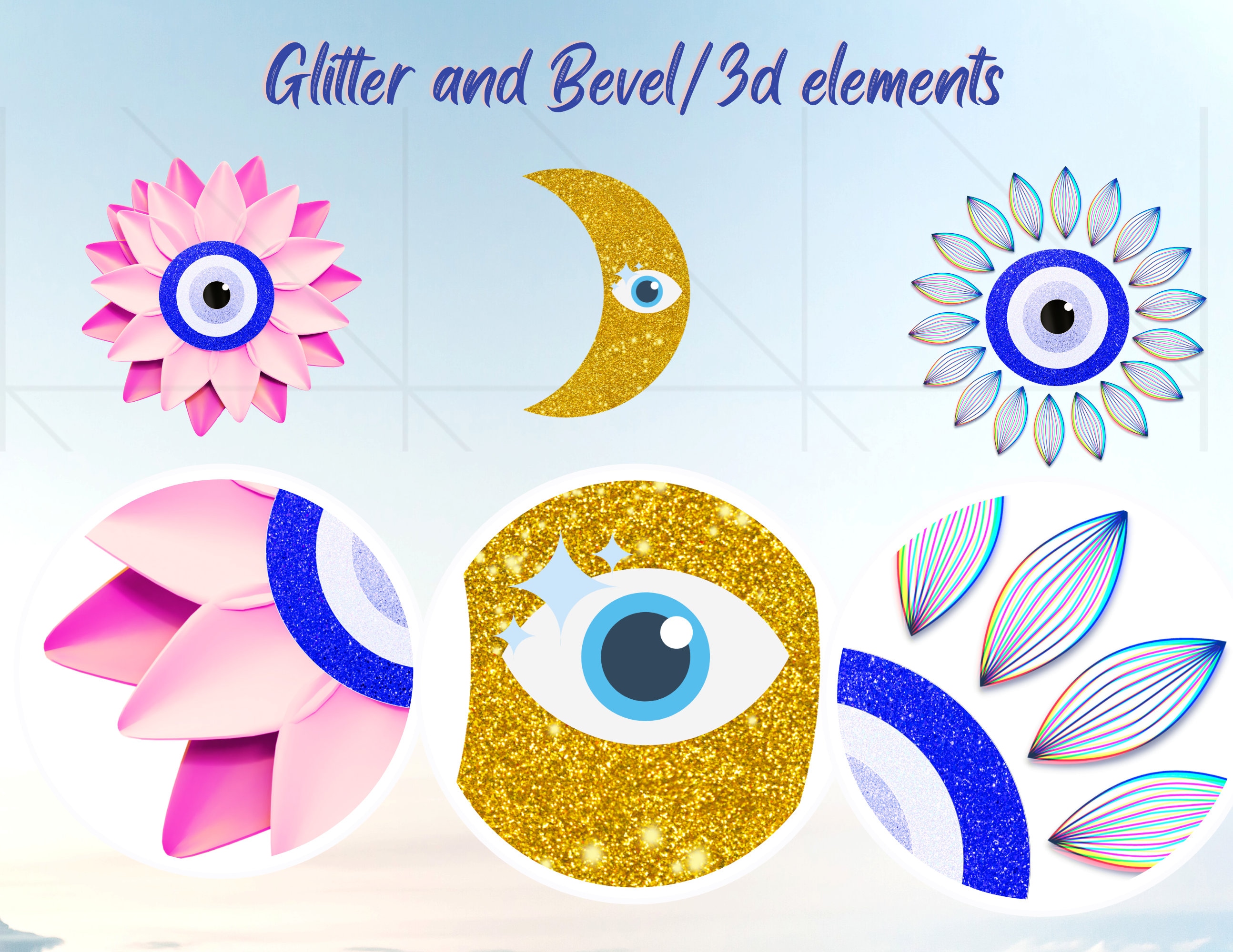 Evil Eye SVG Bundle PNG Humsa Svg Cut Files Turkish Eye Svg - Etsy