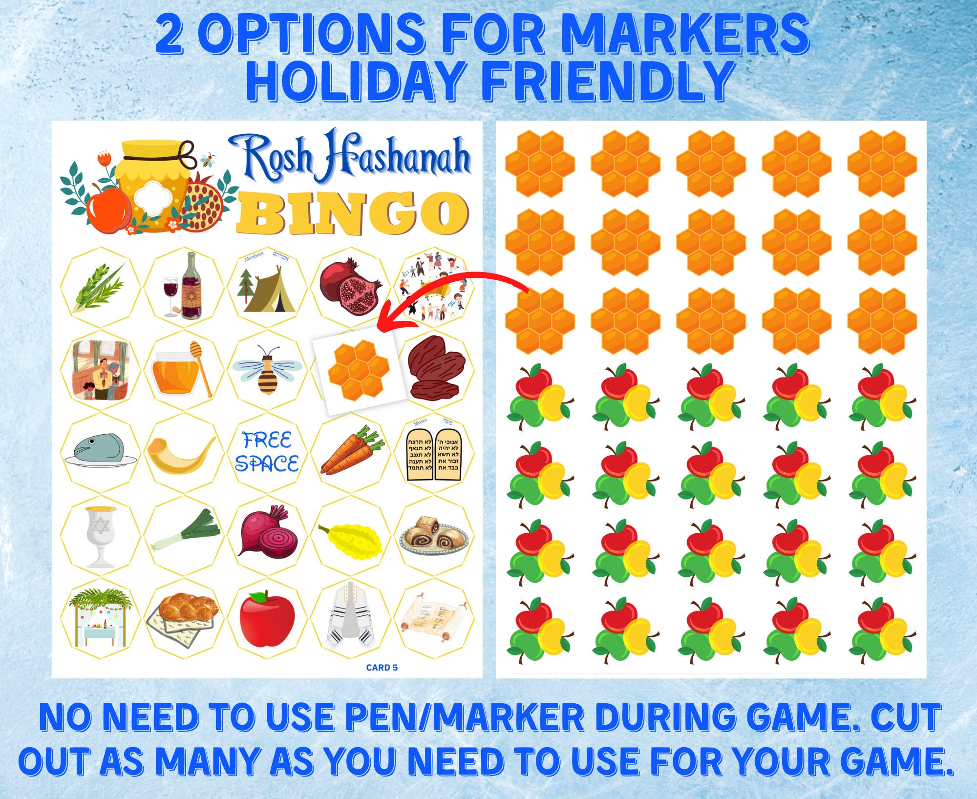 Rosh Hashanah Games | Rosh Hashanah Activity | Printable Rosh Hashanah ...