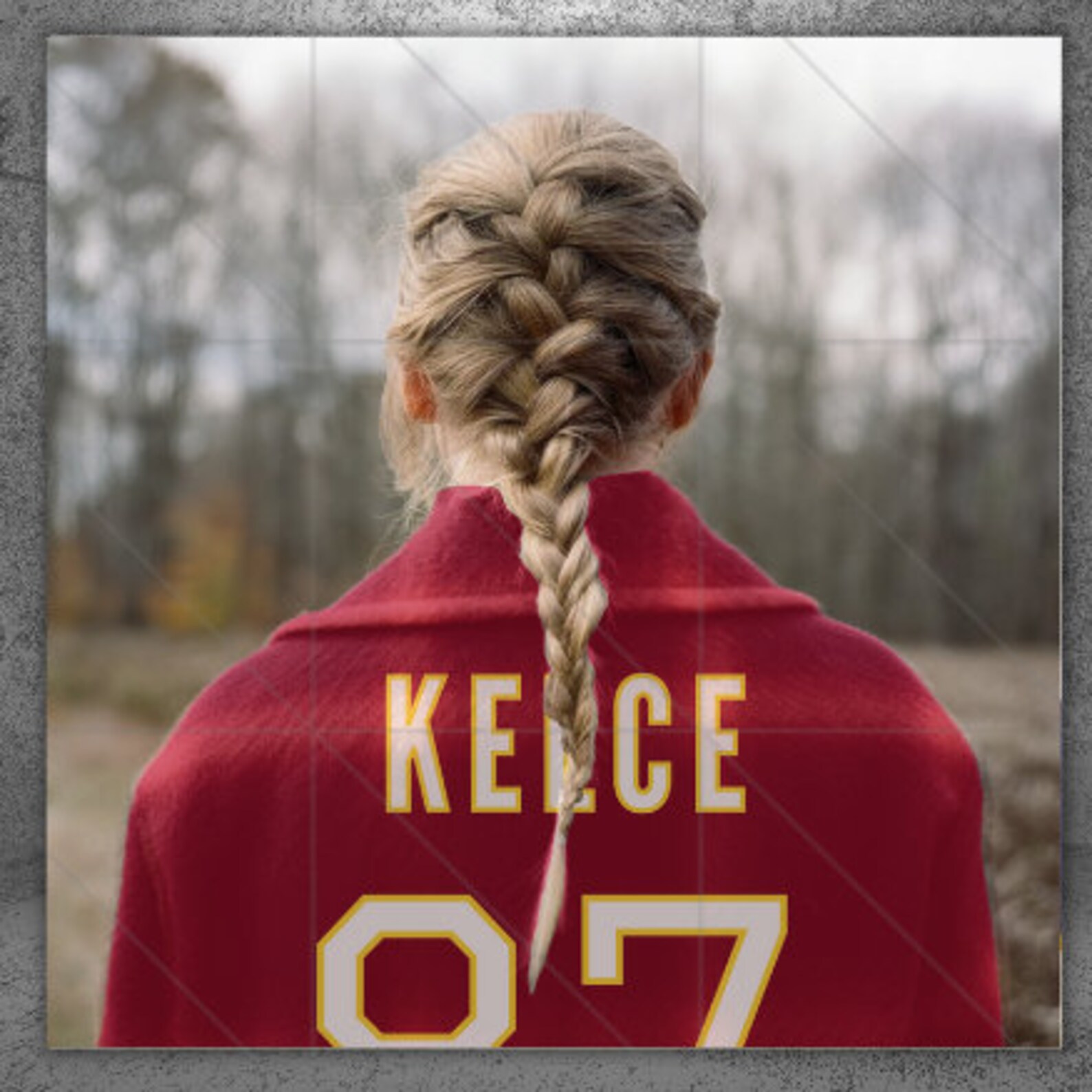 Swift Kelce PNG Evermore Album KC Chiefs 87 Jersey Clipart Swiftie ...