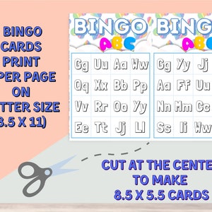 ALPHABET Games Printable, ABC Coloring, ABC Learning Sheets, Rainbow ...