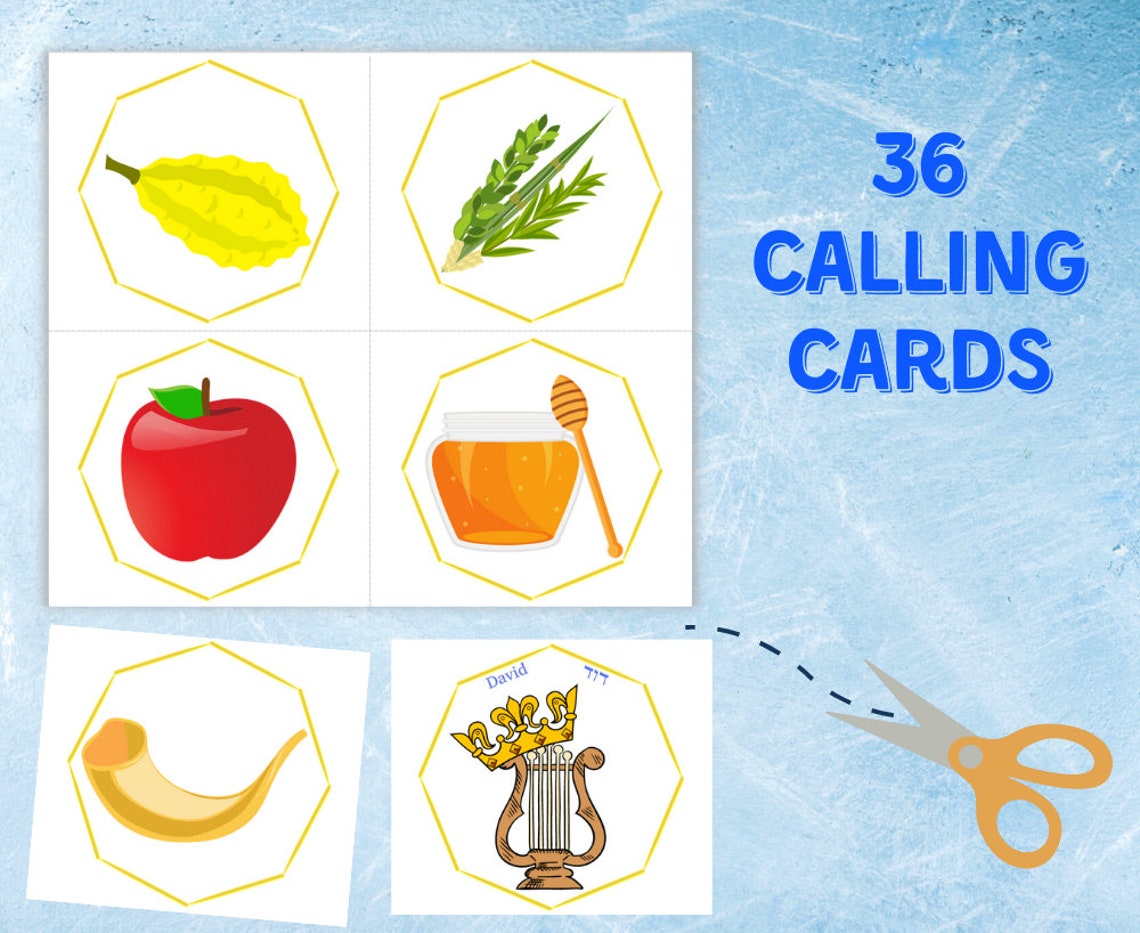 Rosh Hashanah Games | Rosh Hashanah Activity | Printable Rosh Hashanah ...