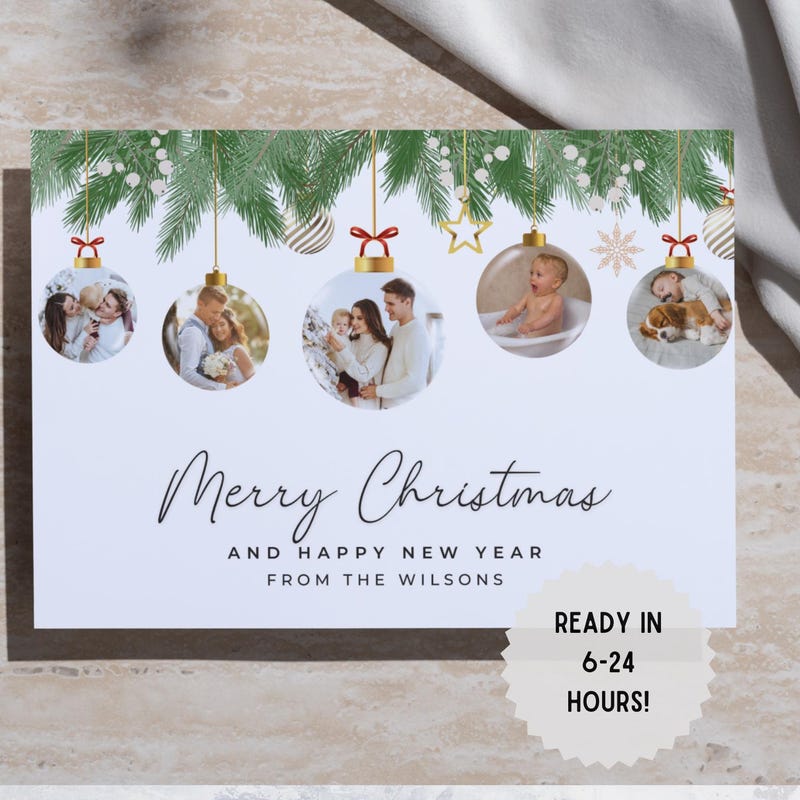 Custom Christmas Cards - Etsy