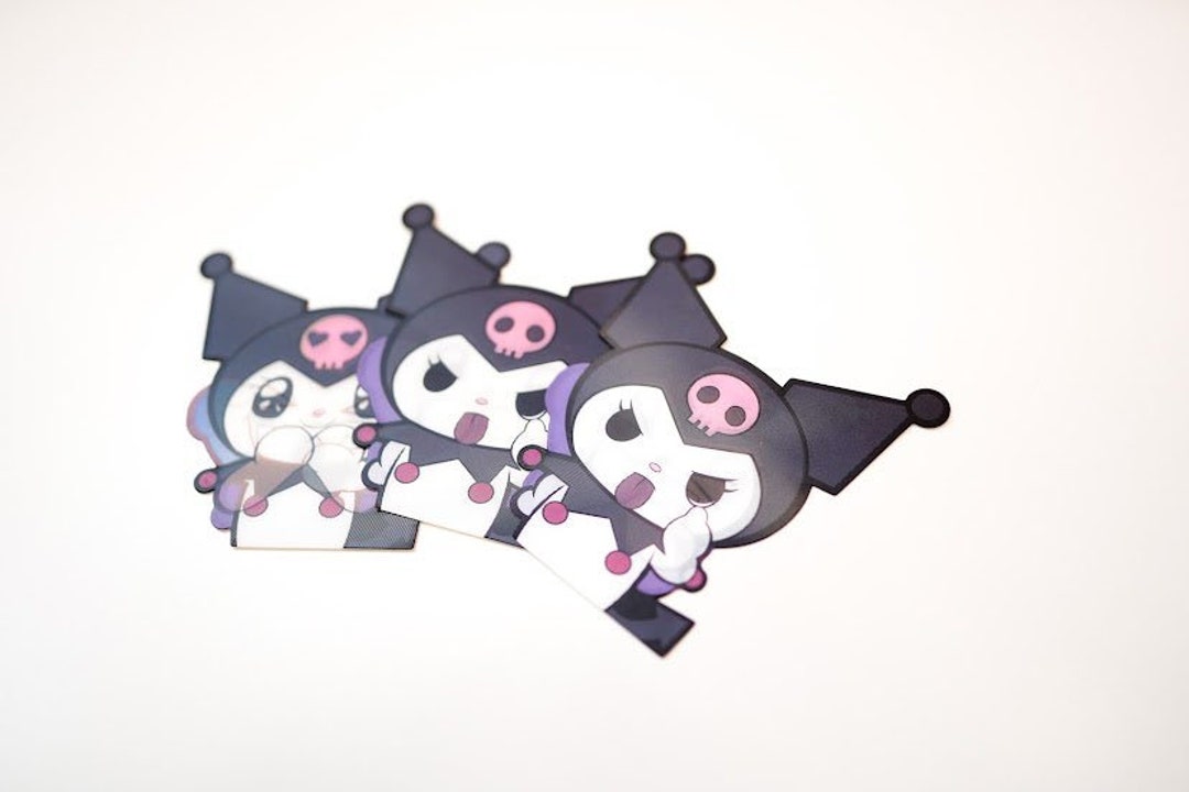 Kuromi Motion Changing Sticker LENTICULAR - Etsy