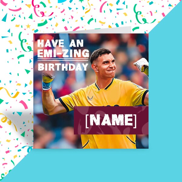 Emi Martinez Card - Etsy