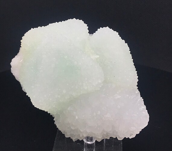 Rare Sugar Quartz Covered Green Octahedral Fluorite | Etsy