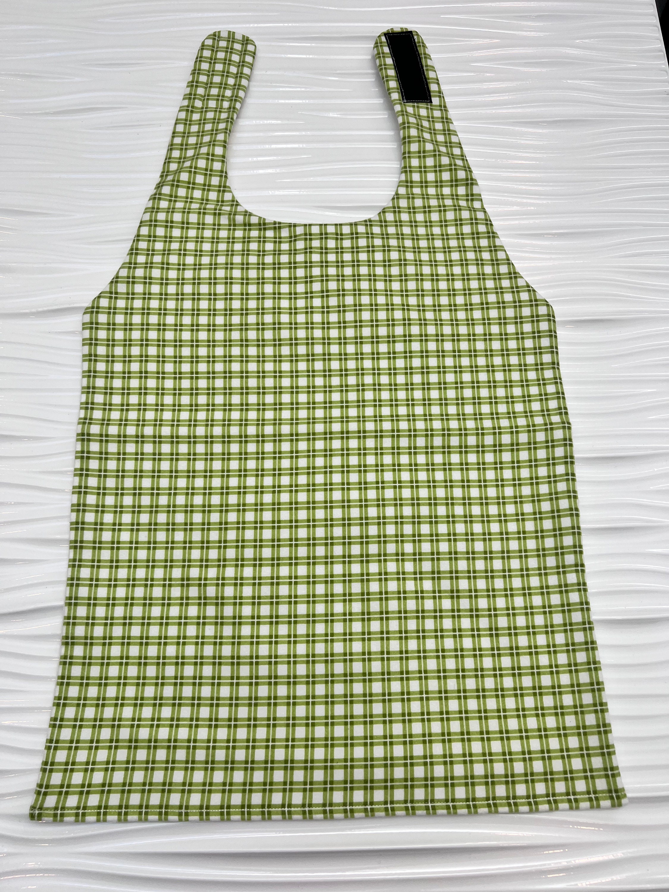 Elizabeth Flannel in Olive - Luxury Bib for Teens and Adults - 1 Bib - Etsy