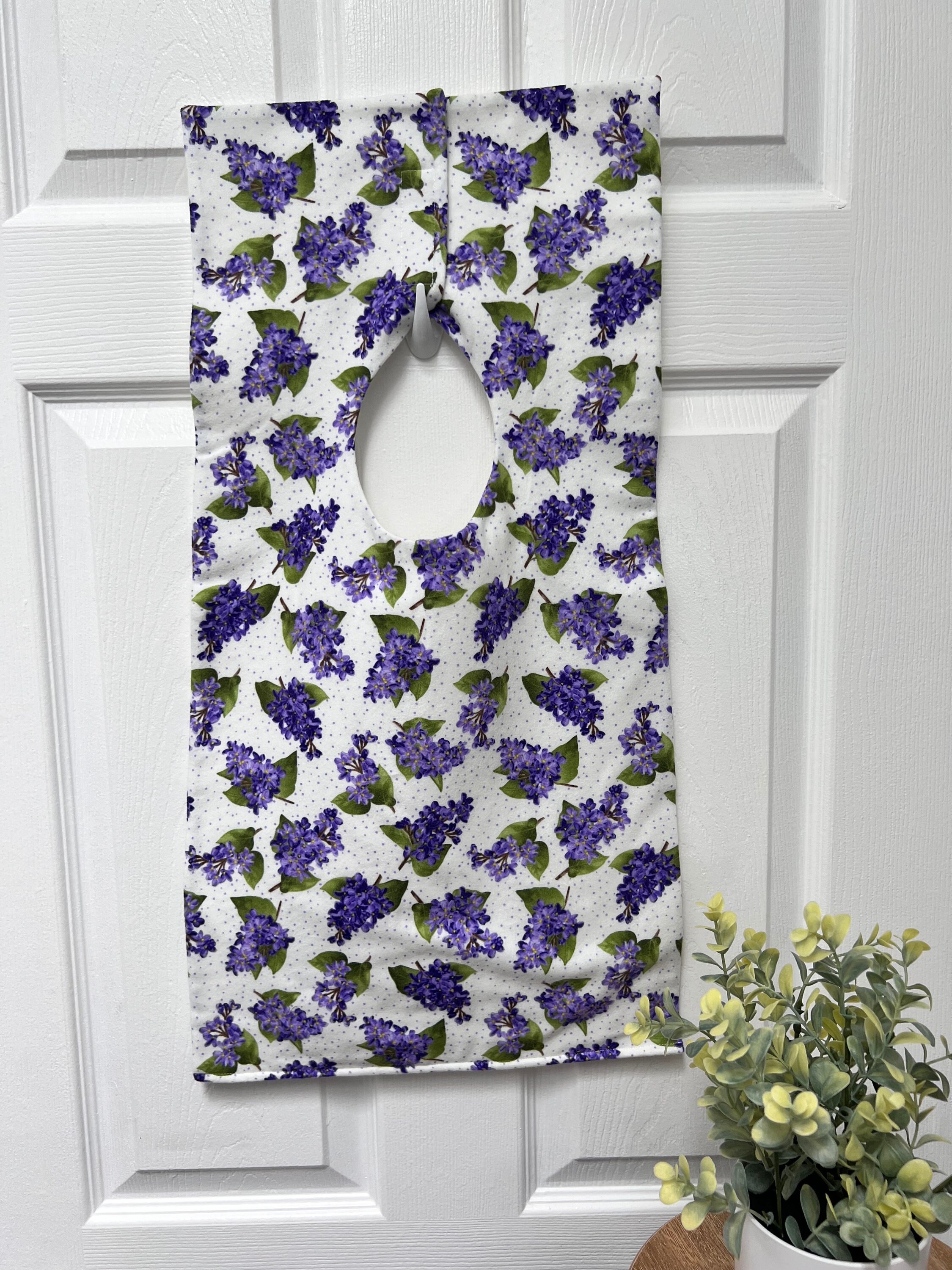 Elizabeth Flannel-white With Shoulder Coverage Luxury Bib for Teens and ...